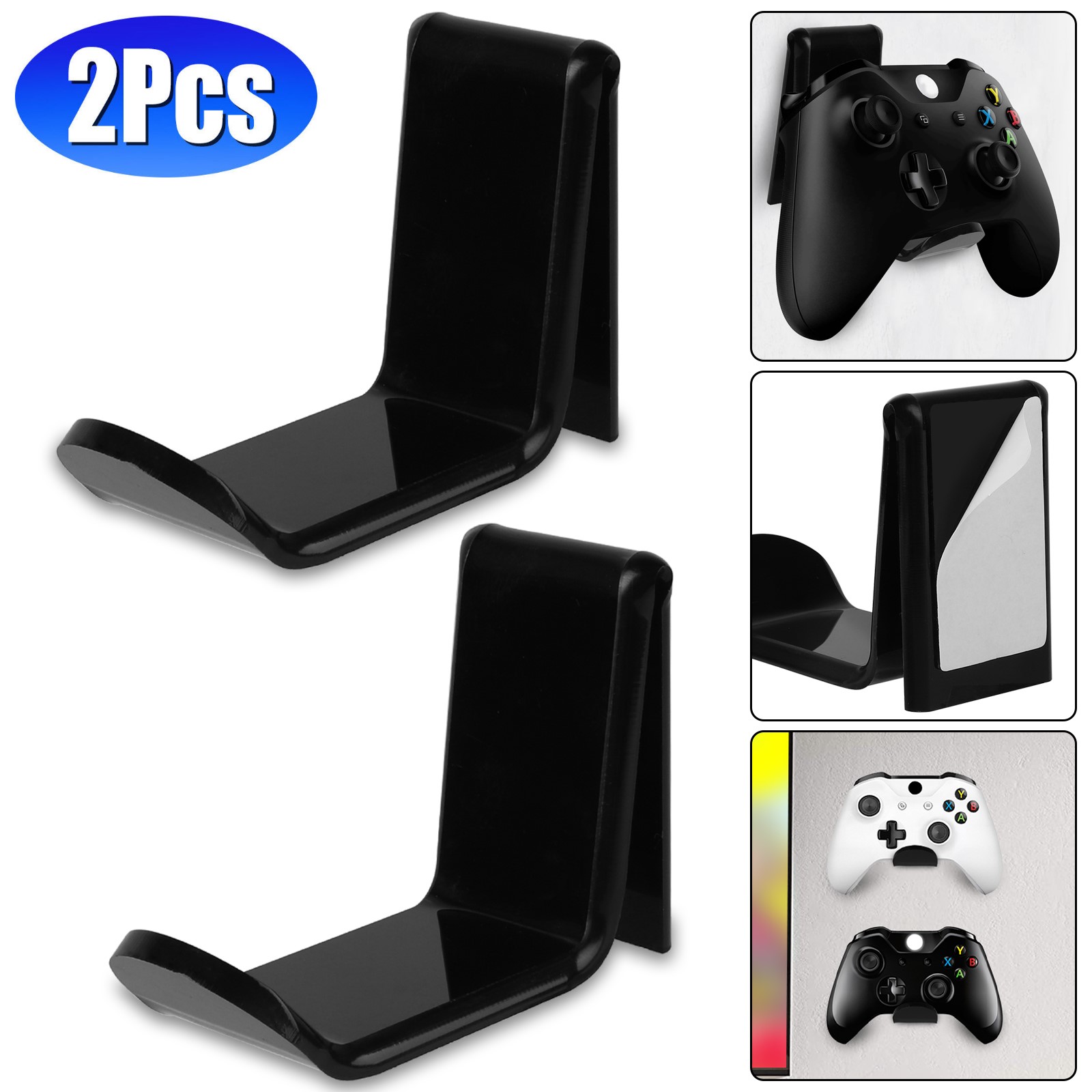 Acrylic Wall Mount Bracket Holder for PlayStation PS5 PS4 PS3 Switch ...