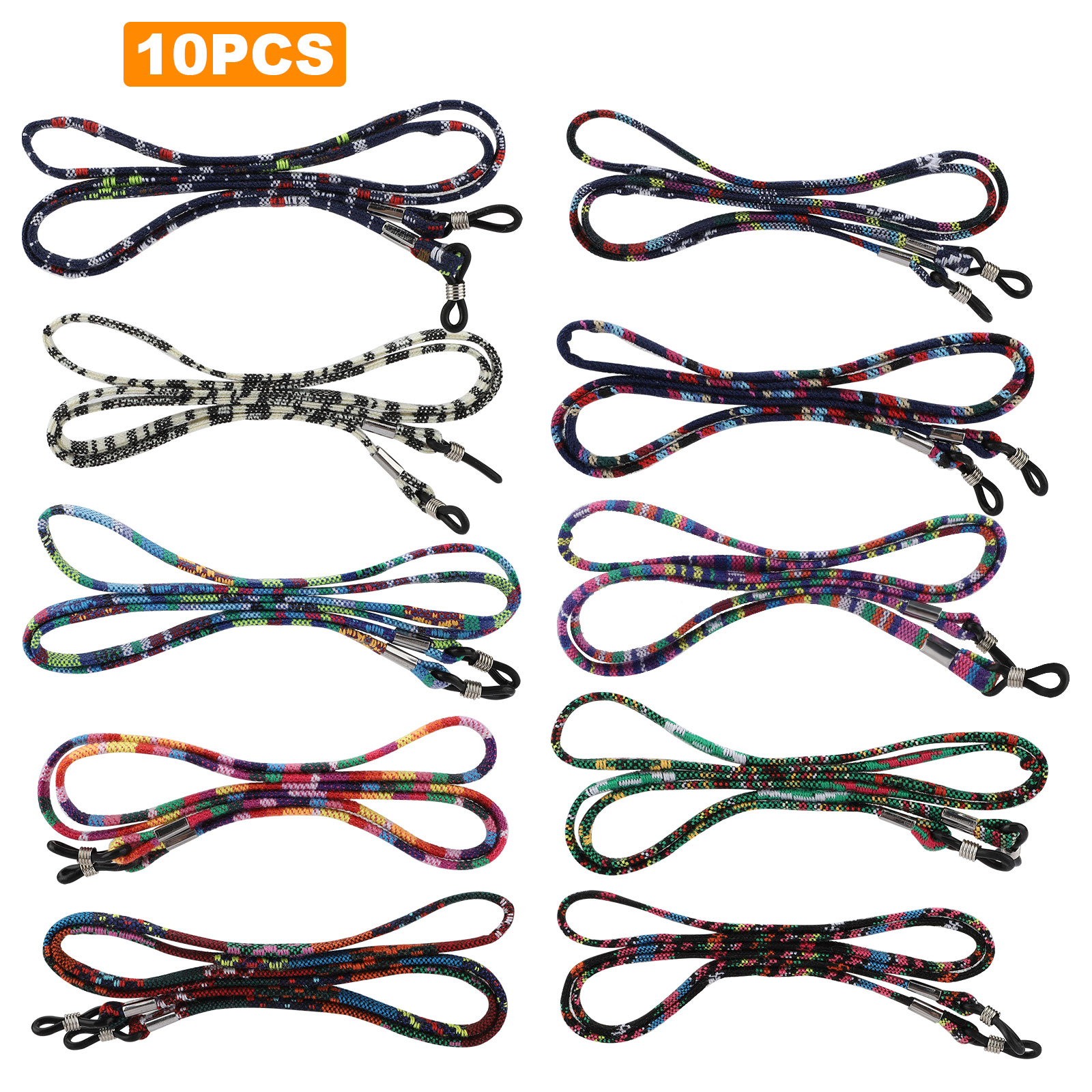 20PCS Adjustable Sunglass Neck Cord Strap Eyeglasses Rope String ...