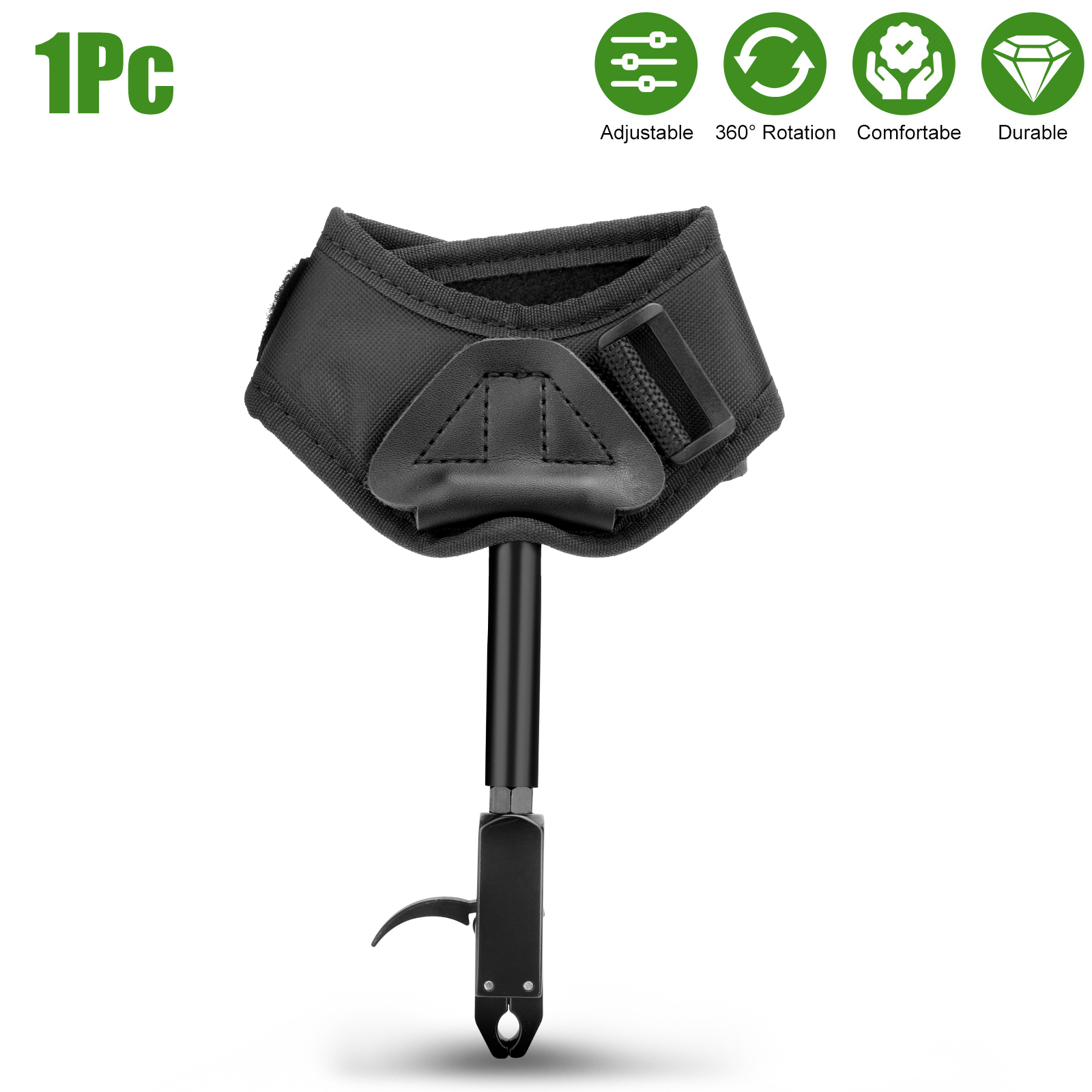 Archery Caliper Release Aid Trigger Wrist Strap Compound Bow Hunting ...