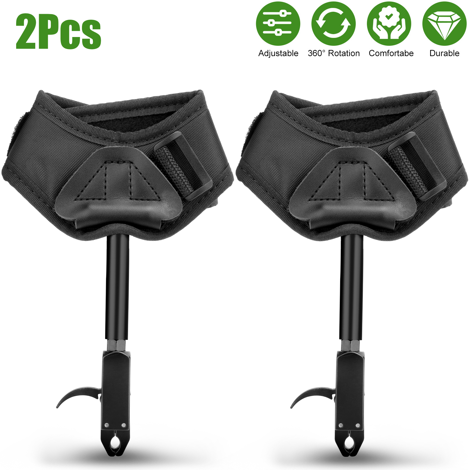 Archery Caliper Release Aid Trigger Wrist Strap Compound Bow Hunting ...