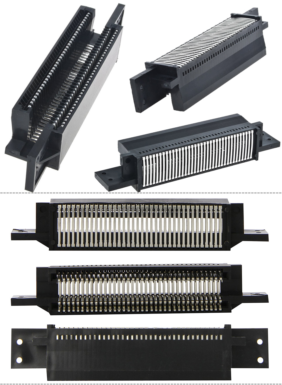 72 Pin Replacement Connector Cartridge Slot For Nintendo NES 8 Bit ...